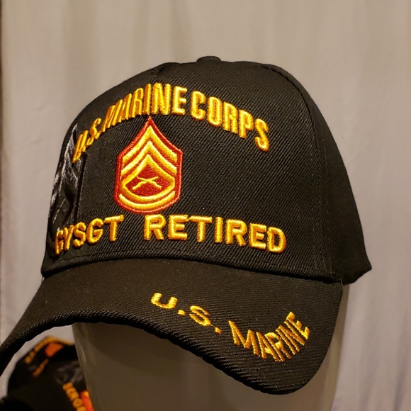 Accessories | Military Us Marine Corps Gunnery Sergeant Hat | Poshmark